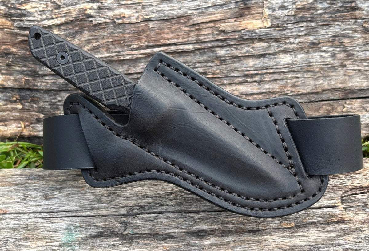 The Fast Draw - Montana Knife Company Knives Custom Leather Sheath ...